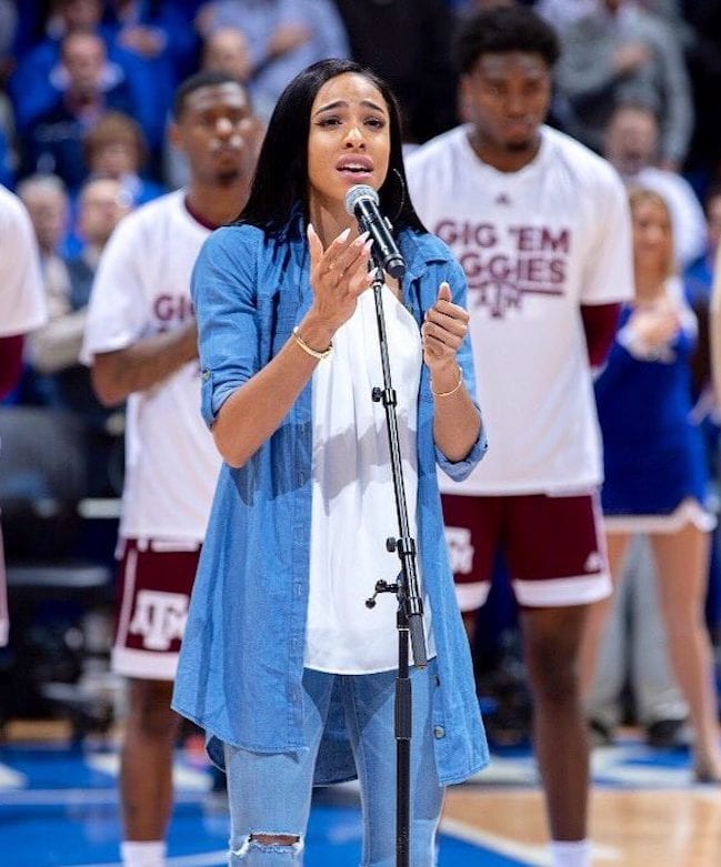 All-American Sprinter Chloe Abbott Also Has An All-American Voice