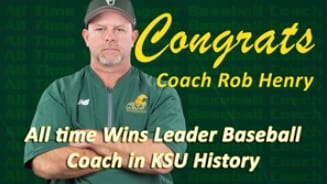 Henry Becomes Kentucky State Baseball’s All-Time Wins Leader